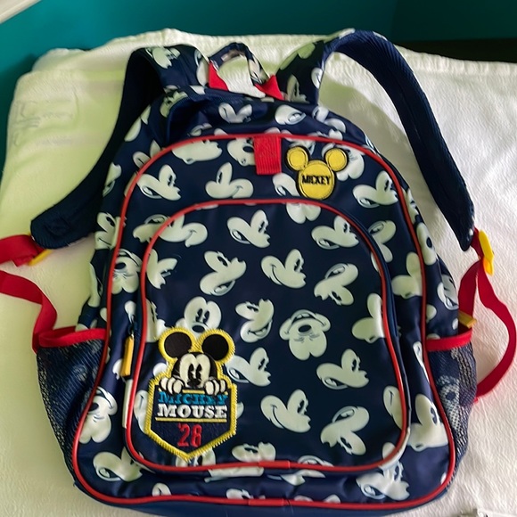 Disney | Accessories | Disney Mickey Mouse Backpack Very Clean | Poshmark